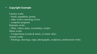 Intellectual Property | PPTX