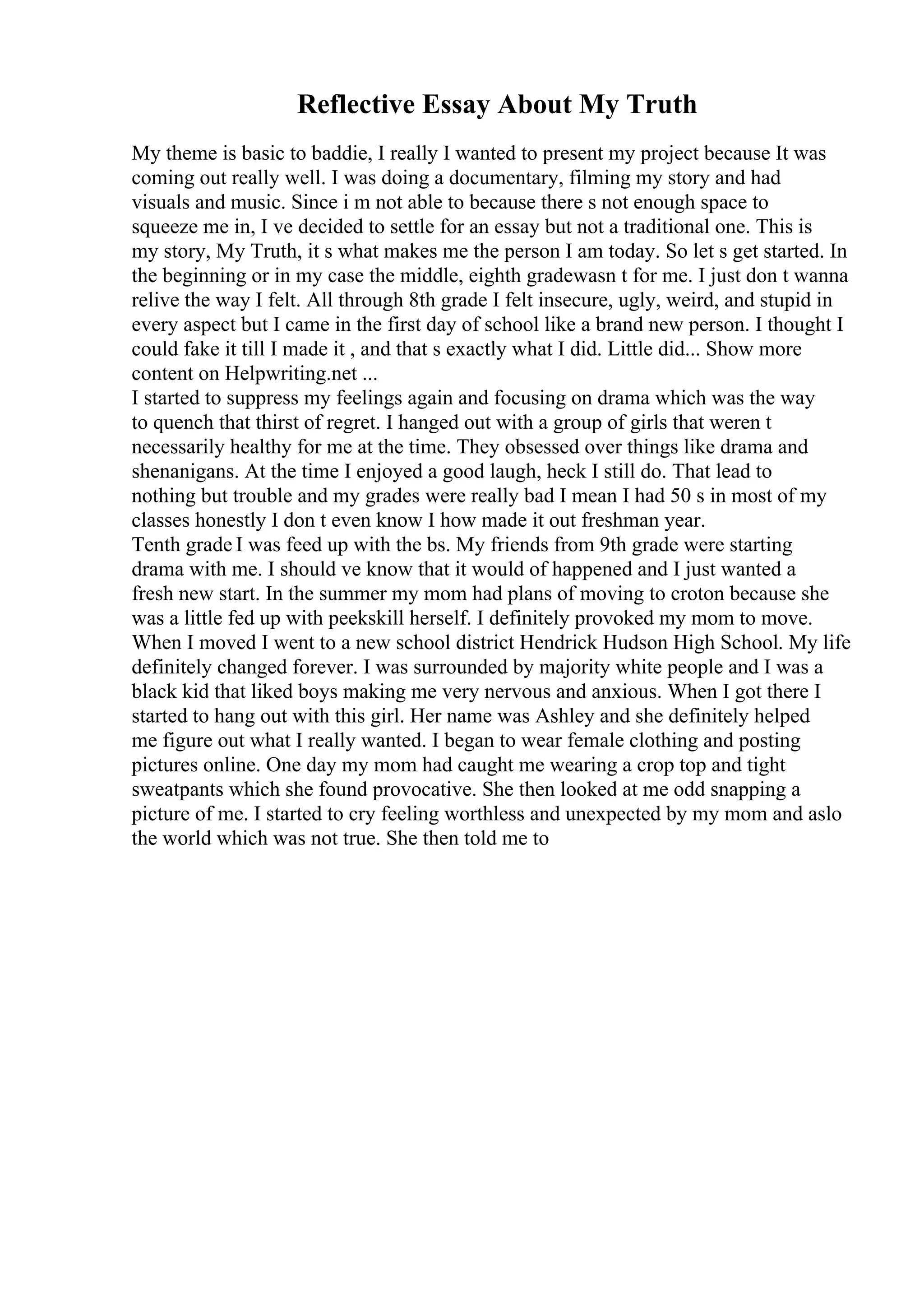 Ethics Essay Examples | PDF