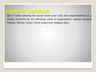 Ethics & etiquettes | PPT