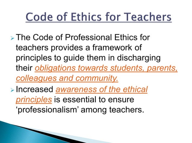 Ethics &Etiquettes in teaching learning process.pdf | Secondary ...