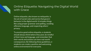 Ethics for E-Students .pptx | Crime & Harmful Acts to Individuals, Society & Human Right ...