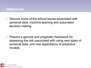 Ethics for artificial intelligence, machine learning and automated ...