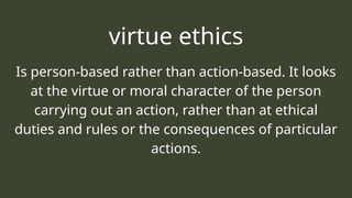 FRAMEWORKS AND PRINCIPLES BEHIND MORAL FRAMEWORKS | PPTX