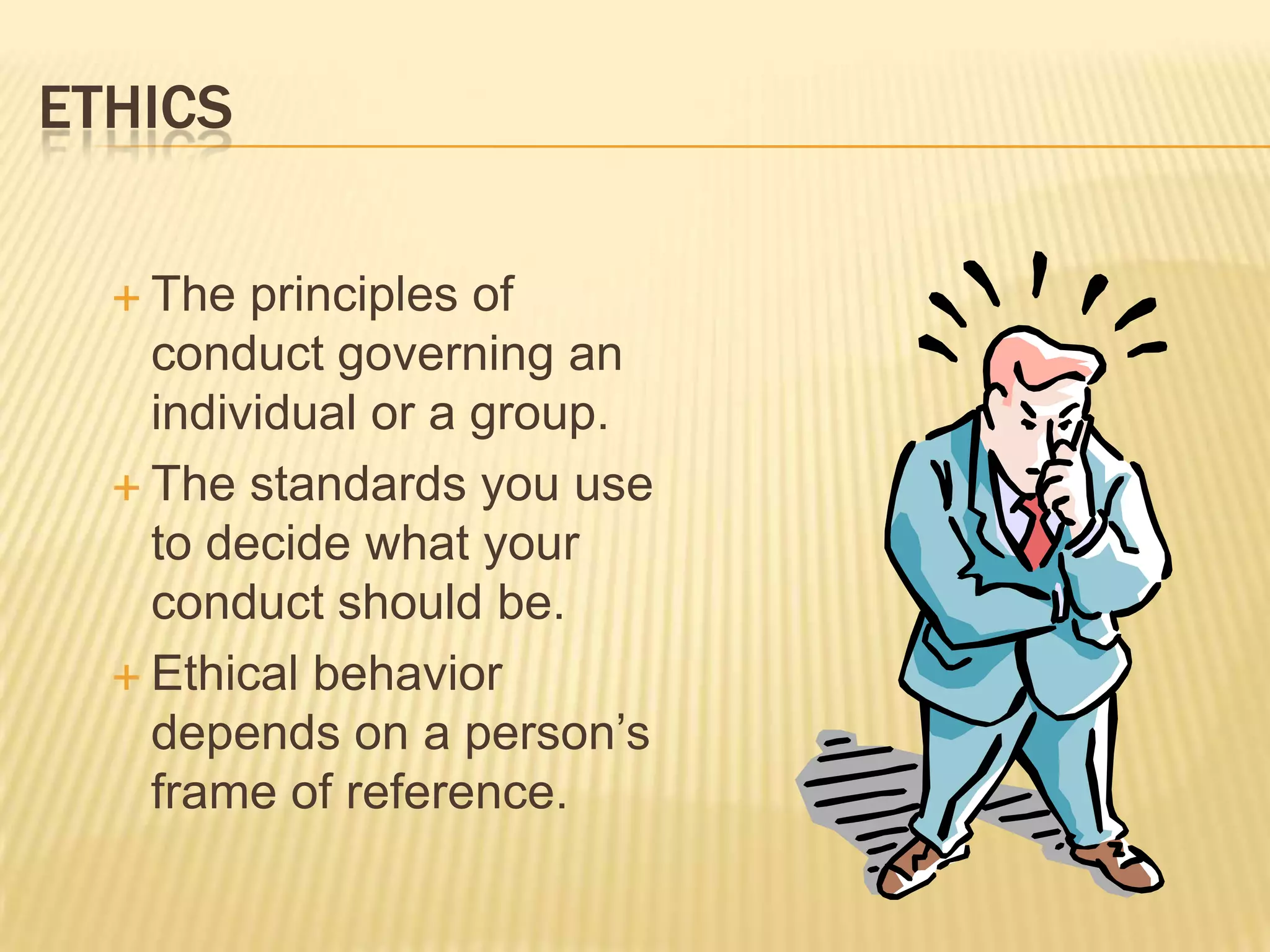 Ethics hrm | PPT