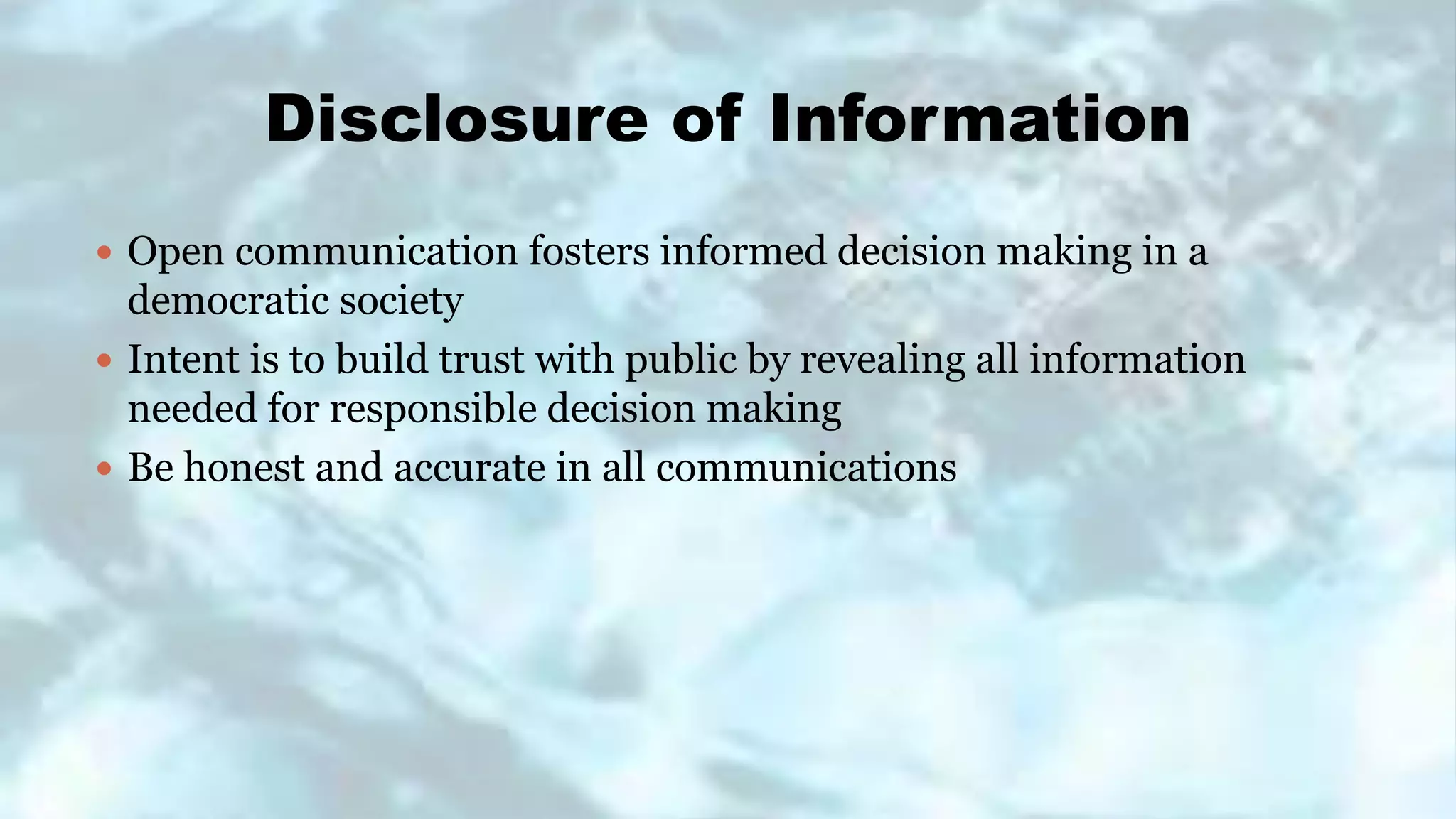 Ethics in Public Relations | PPTX