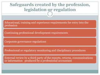 Ethics in accounting | PPTX