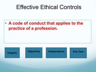 Ethics in accounting | PPTX