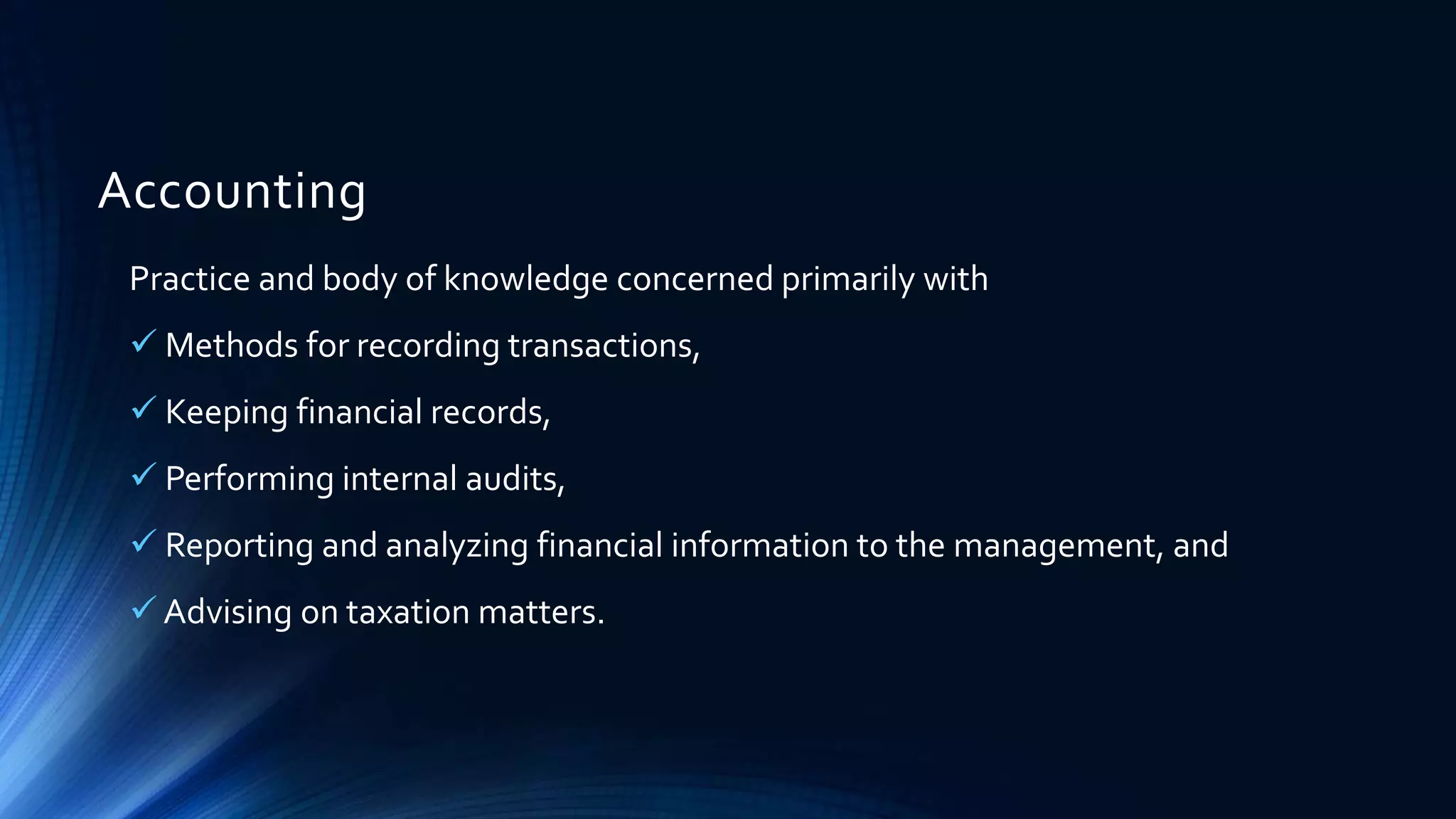 Ethics in accounting | PPTX