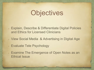 Ethics In A Digital Age | PPTX