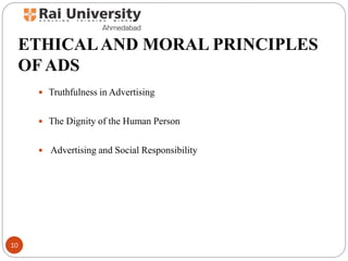 Ethics in advertising - Basics of advertising | PDF | Advertising ...