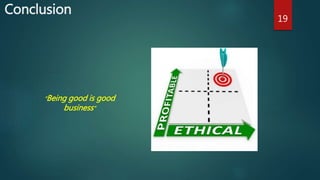 Ethics in advertising | PPTX
