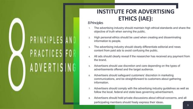 Ethics in advertising | PPT