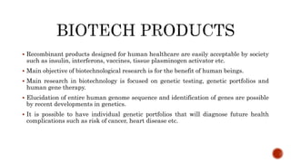Ethics in biotechnology | PPTX