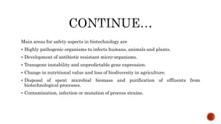 Ethics in biotechnology | PPTX