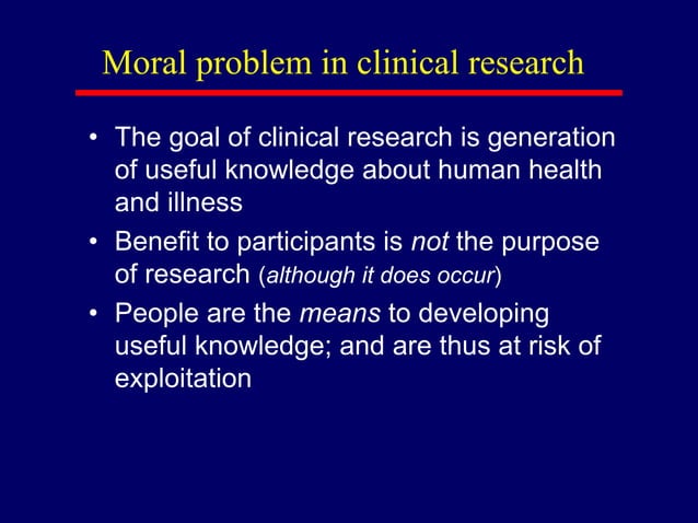 Ethics in clinical research | PPTX