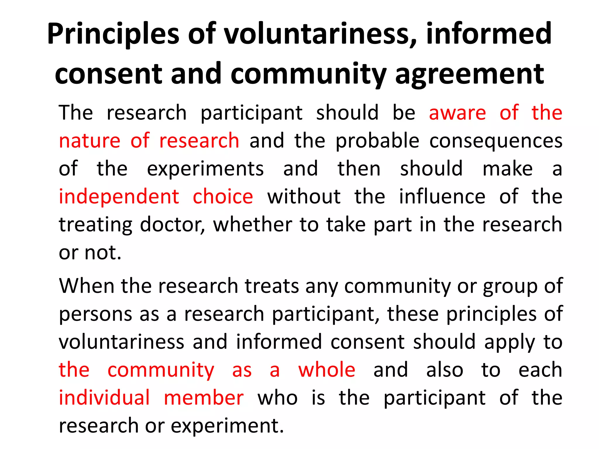 Ethics in clinical trials | PPTX