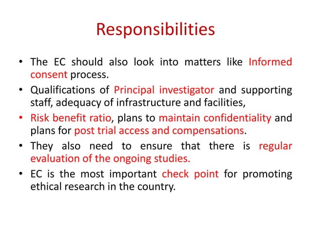 Ethics in clinical trials | PPTX