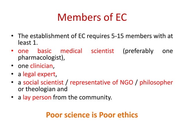Ethics in clinical trials | PPTX