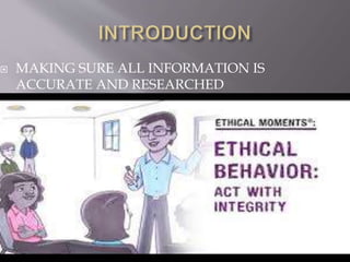 Ethics in communication | PPTX