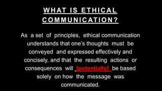 ETHICS IN COMMUNICATION LECTURE 3.pptx