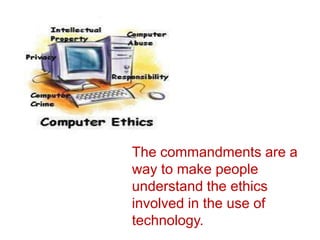 Ethics in computing | PPTX