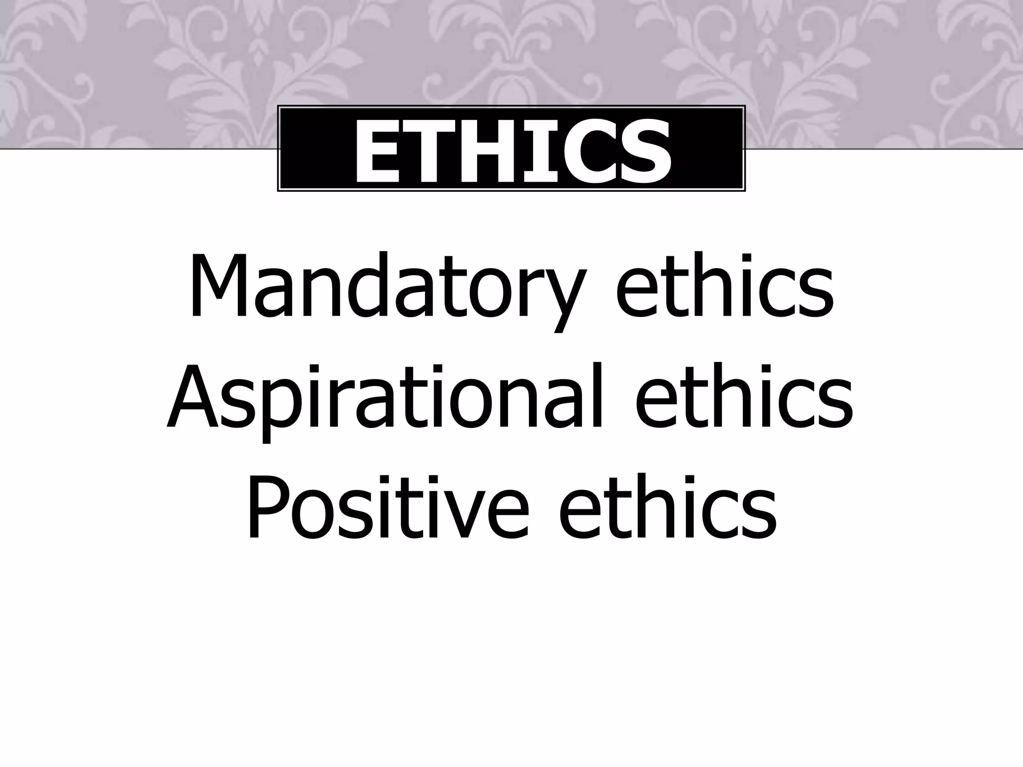 Ethics in Counseling | PPTX