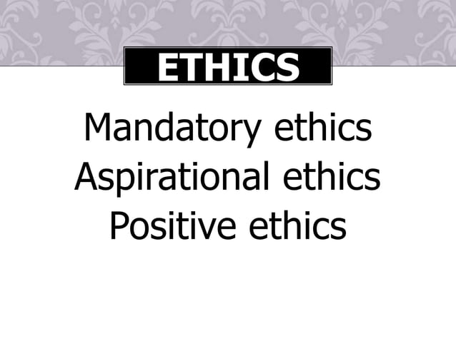 Ethics in Counseling | PPTX | Professional School | Postgraduate Education