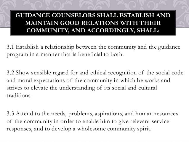 Ethics in Counseling