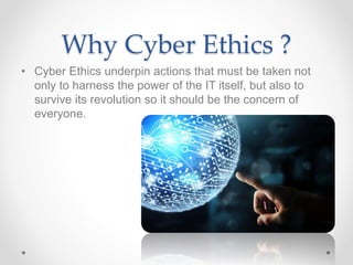 Ethics in Cyber Space | PPTX