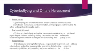 ETHICS IN CYBERSPACE.pptx Digital Empowerment | PPTX