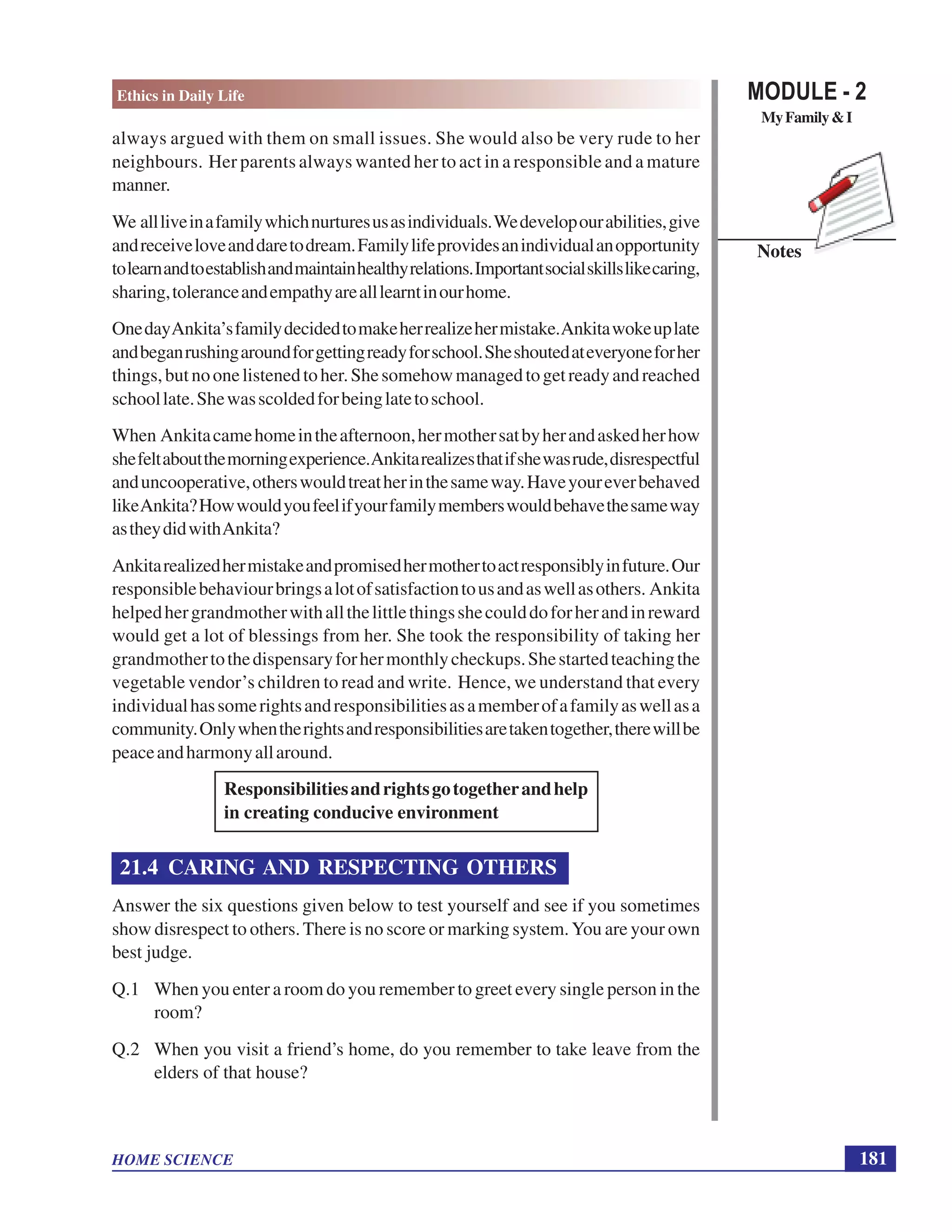 Ethics in daily life | PDF