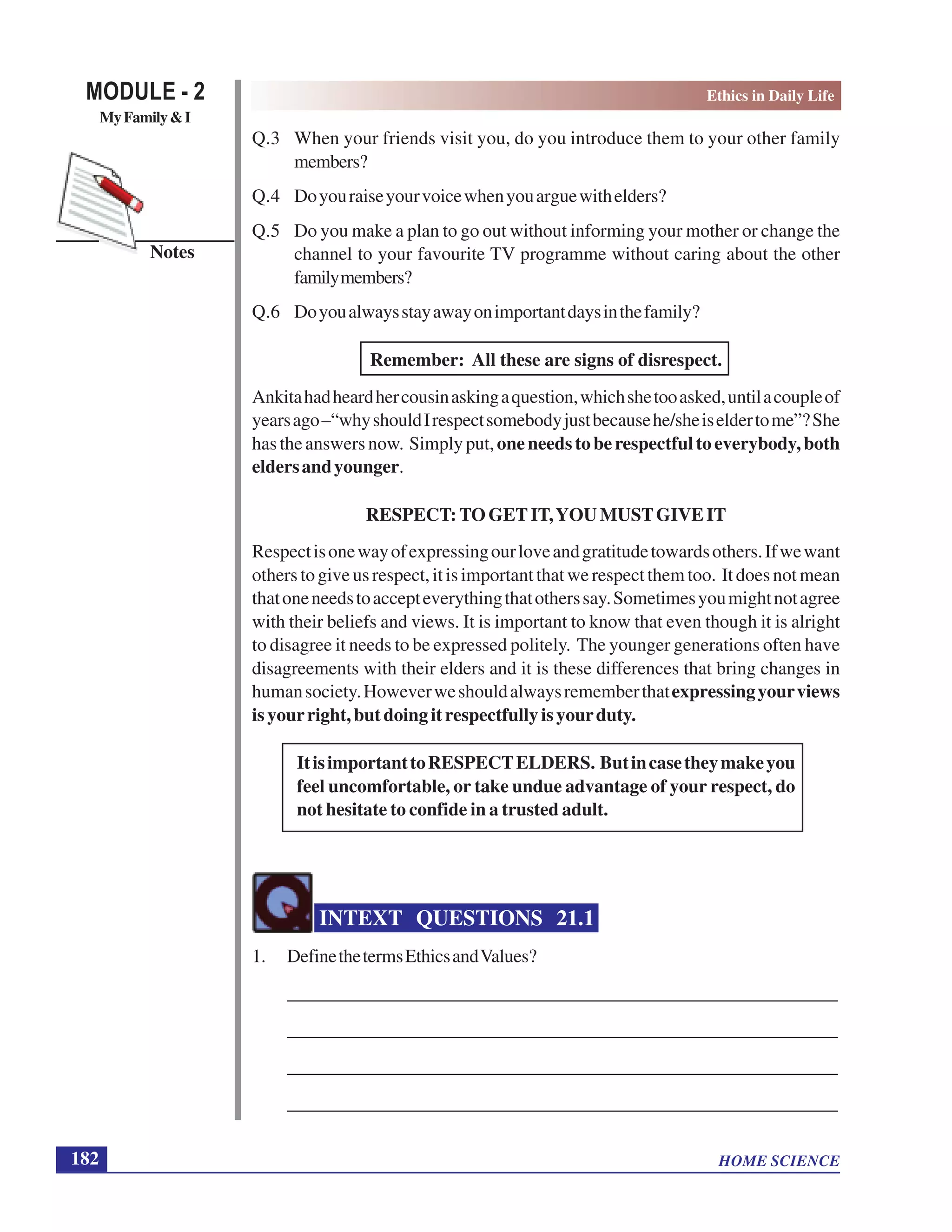 Ethics in daily life | PDF