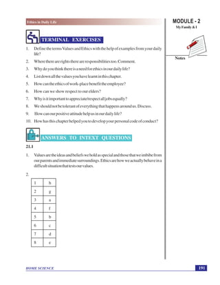 Ethics in daily life | PDF