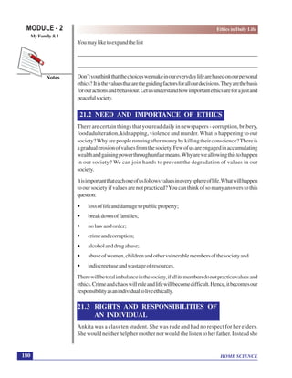 Ethics in daily life | PDF