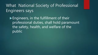 Ethics in engineering | PPSX