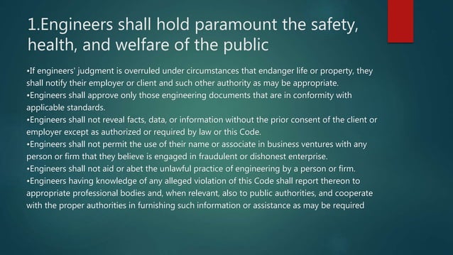 Ethics in engineering | PPSX