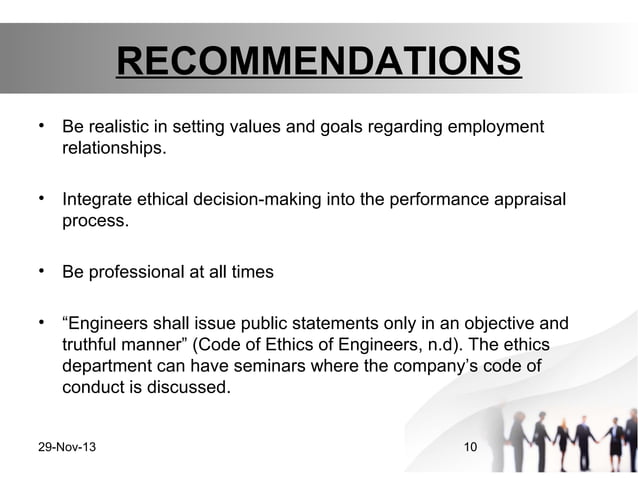 Ethics in engineering presentation | PPT