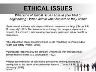 Ethics in engineering presentation | PPT