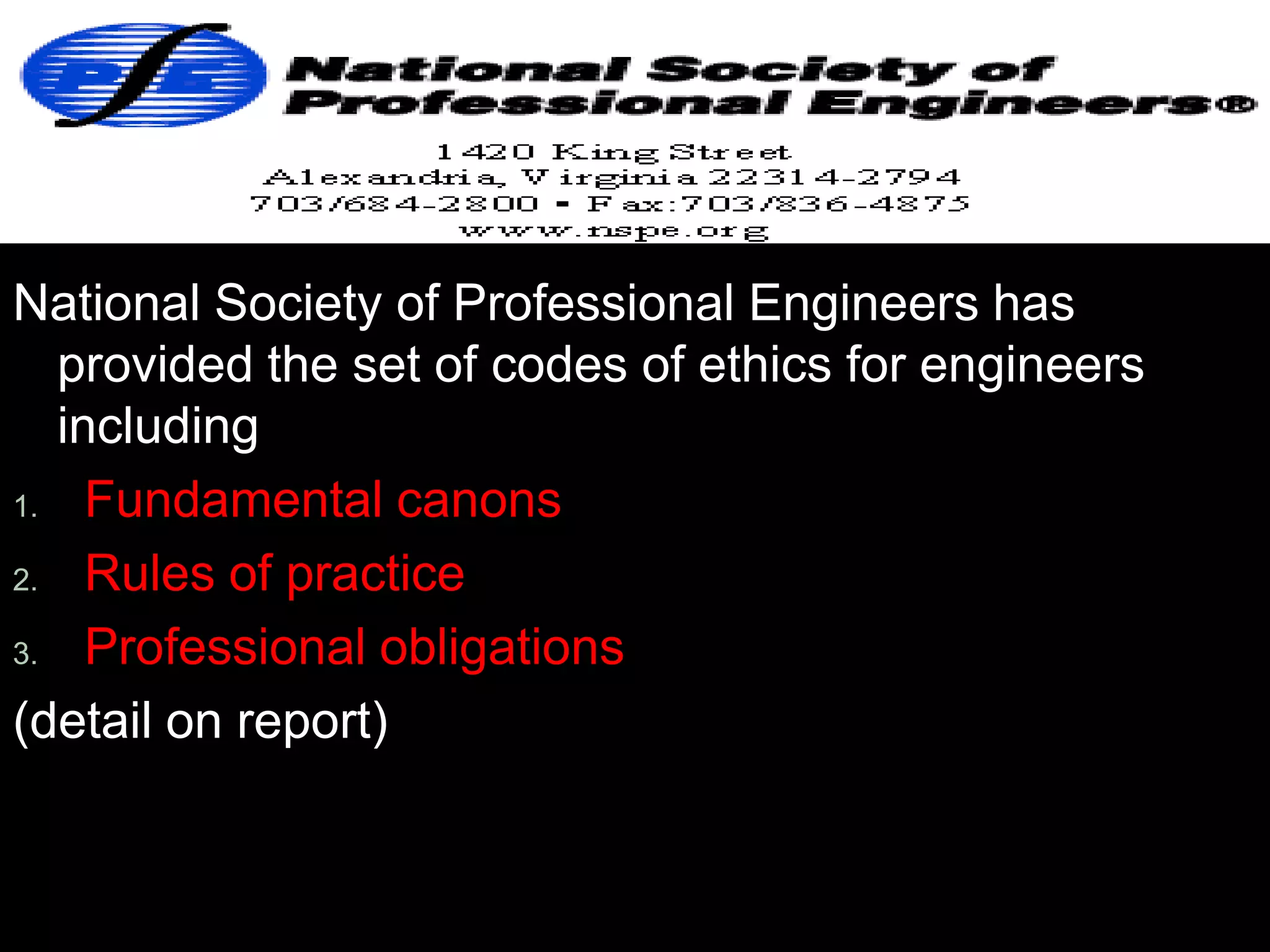 Ethics in engineering profession kamal25 | PPSX