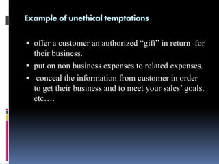 Ethics in finacne | PPT