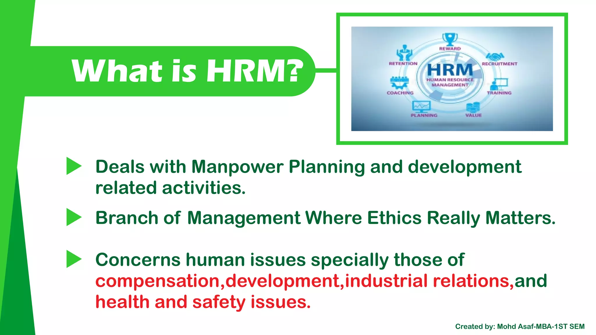 Ethics in Human Resource Management(HRM) | PDF