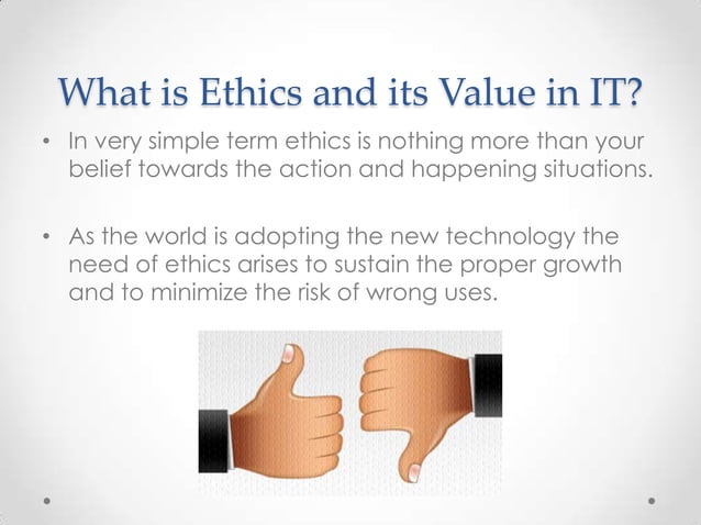 Ethics in Information Technology | PPTX