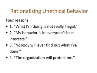 Ethics in management | PPT