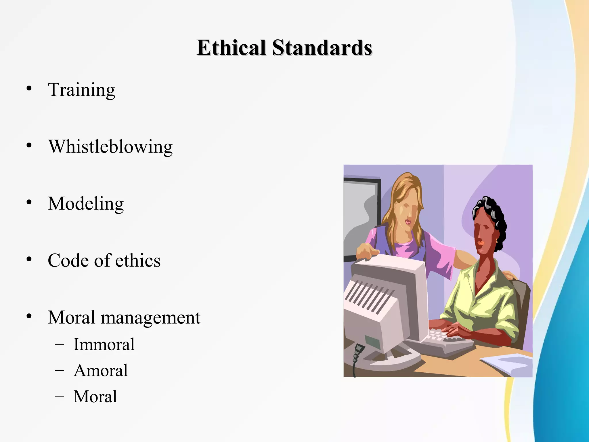 Ethics in management | PPT