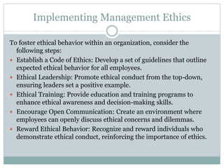 Ethics in Management by prof. reena patil.pptx