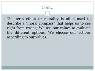 Ethics in Management by prof. reena patil.pptx