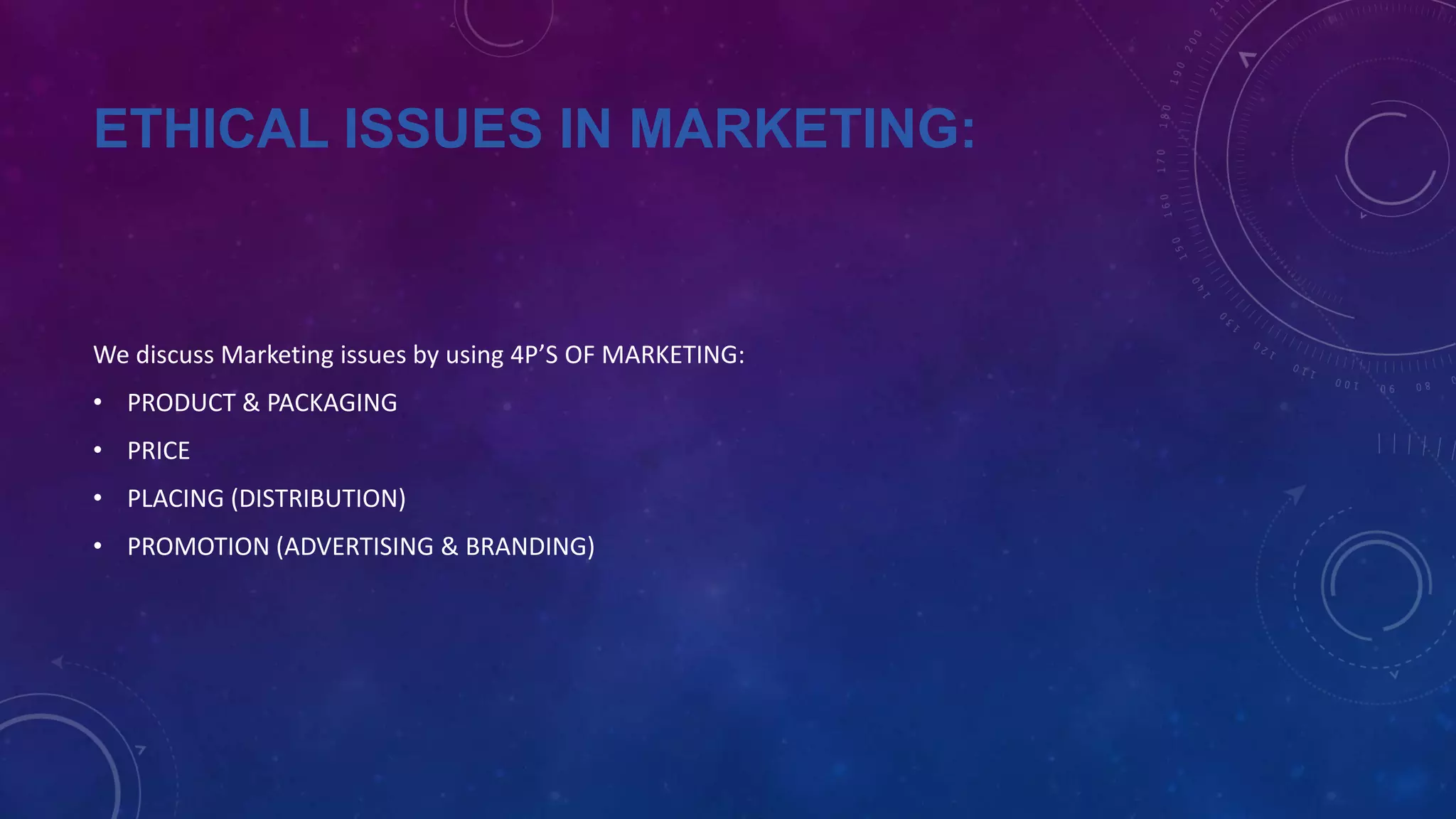Ethics in marketing | PPTX