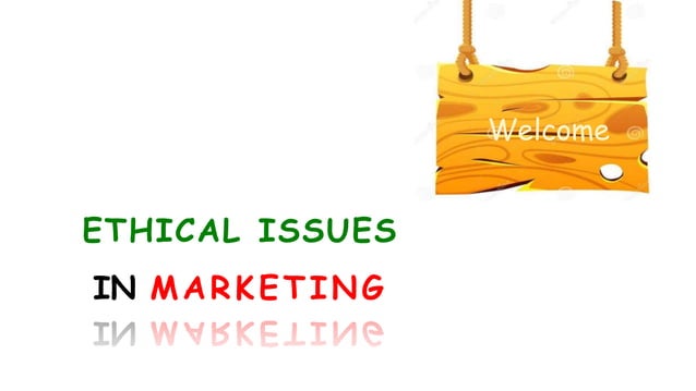 Ethics in marketing | PPTX | Advertising Industry | Industries