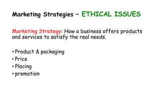Ethics in marketing | PPTX