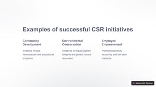 ethics in marketing and corporate Social responsibility | PPTX